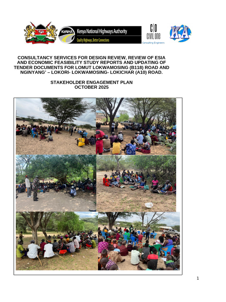 Stakeholder Engagement Plan | PDF | Risk | Employment