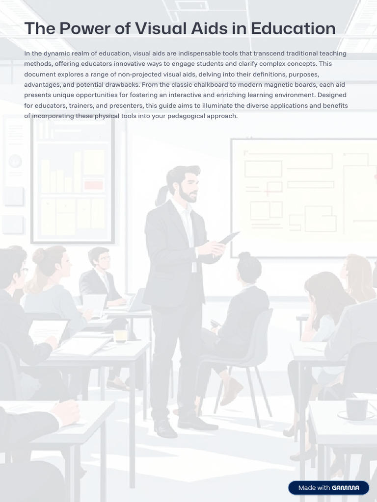 Visual Aids in Education: A Comprehensive Guide | PDF