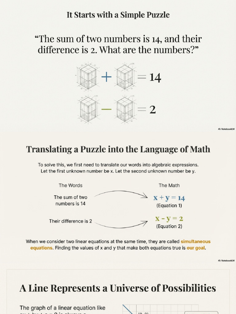 Solving Puzzles With The Math Toolkit | PDF