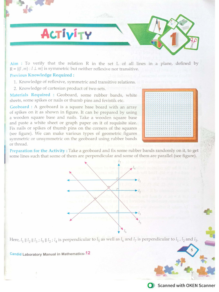 Lab Manual Mathematics Class - 12 | PDF