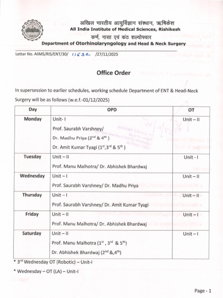 Office Order | PDF