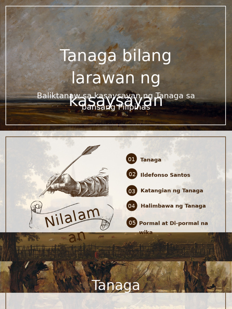 Tanaga Bilang Larawan NG Kasaysayan | PDF