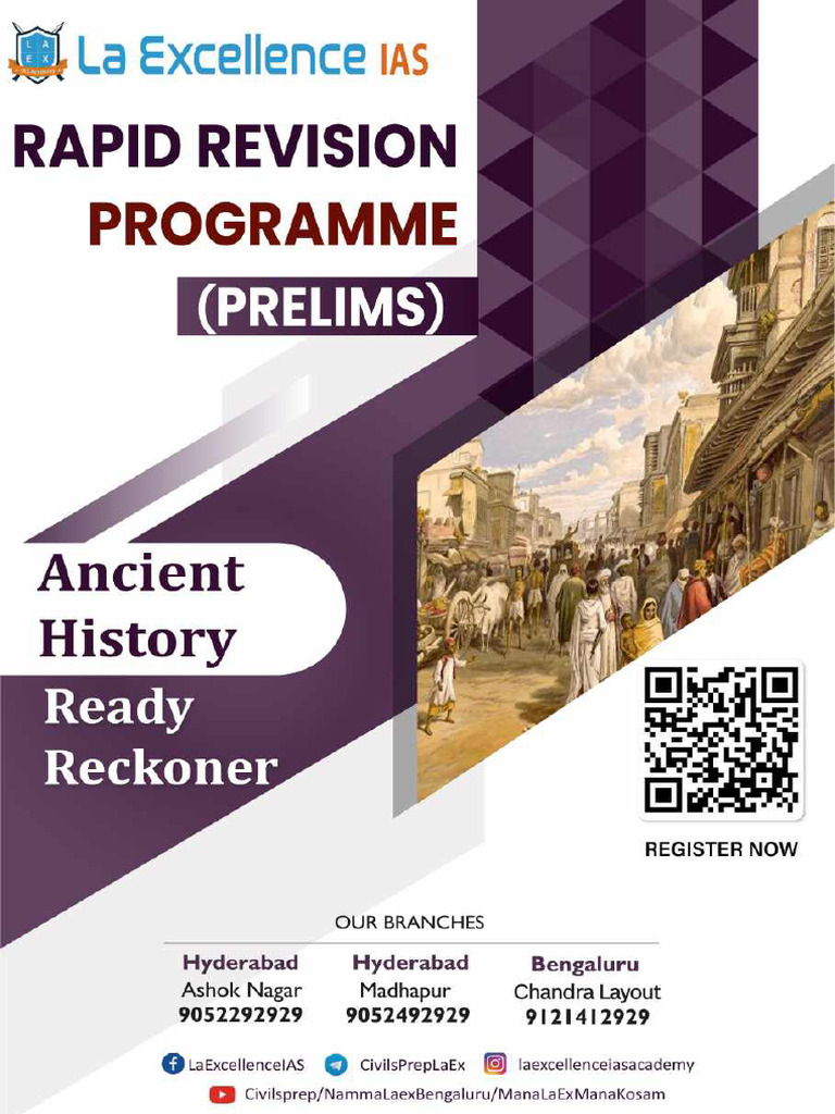 Ancient History_RRP (Prelims) Ready Reckoner-compressed | PDF | Vedas ...