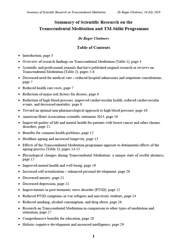 TM Research Summary Chalmers 16 July 2019 | PDF | Cardiovascular ...
