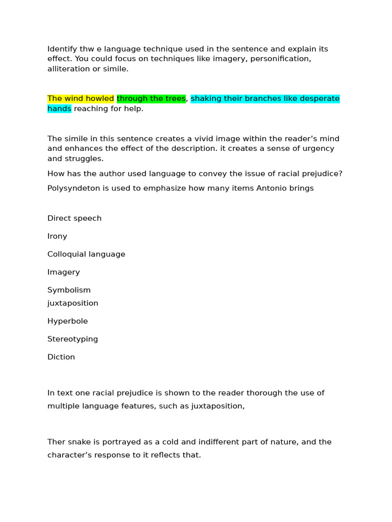 Enlish Notes | PDF
