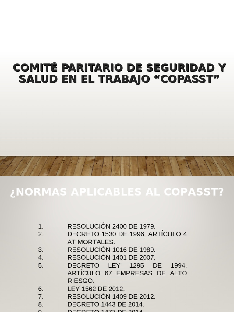 COPASST | PDF