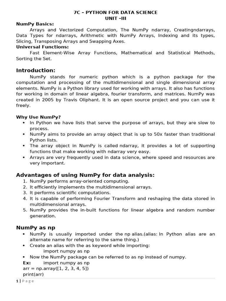 Python-3 UNIT(New) Ds | PDF | Matrix (Mathematics) | Computer Programming