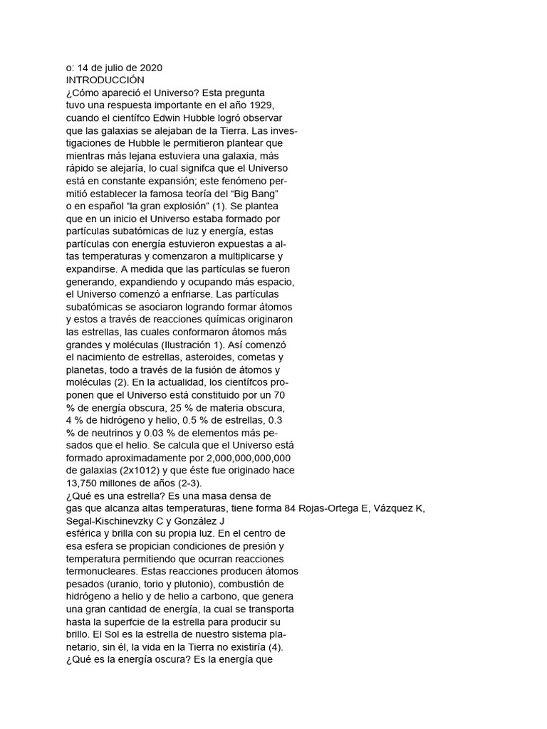 Big Bang | PDF | Universo | Importar