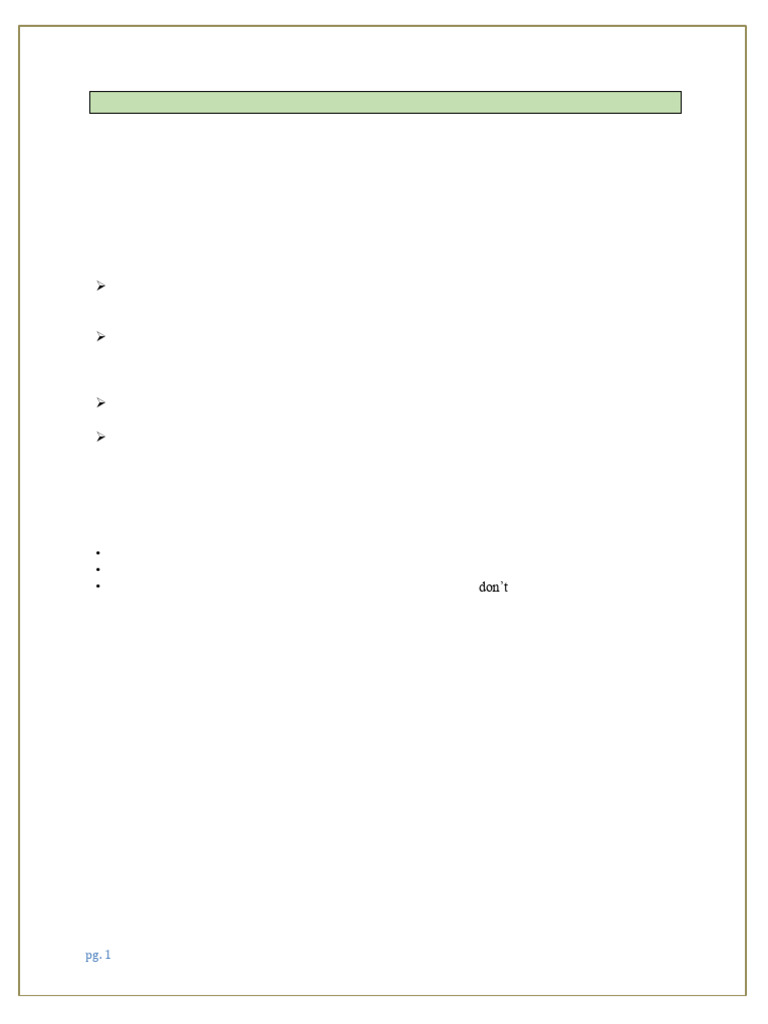 PartA Unit2 Self Management Skills II Revision Notes | PDF | Stress ...