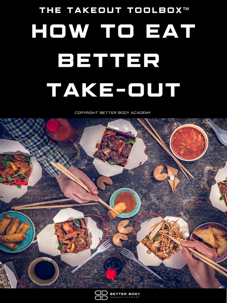 Takeout Toolbox: Healthy Eating Guide | PDF | Hamburgers | French Fries