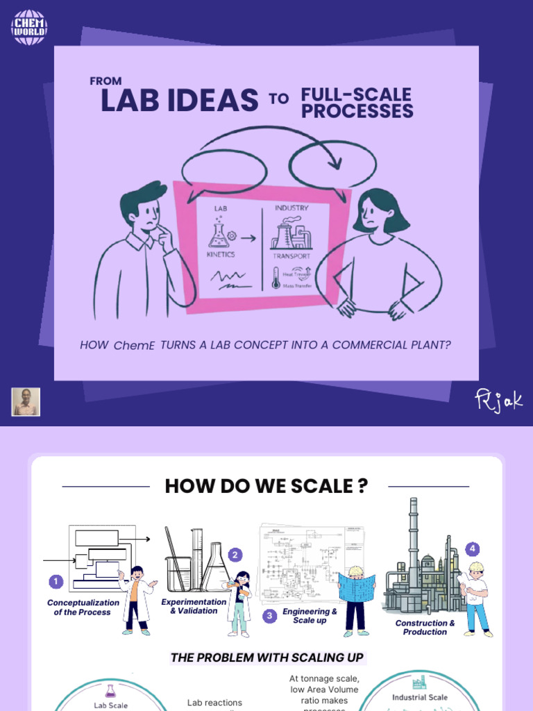 Scaling Lab Processes to Commercial Plants | PDF | Heat | Chemical Reactor