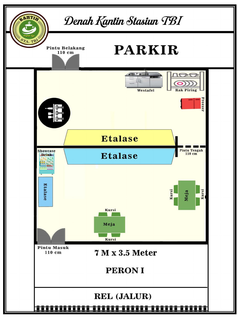 denah kanting | PDF