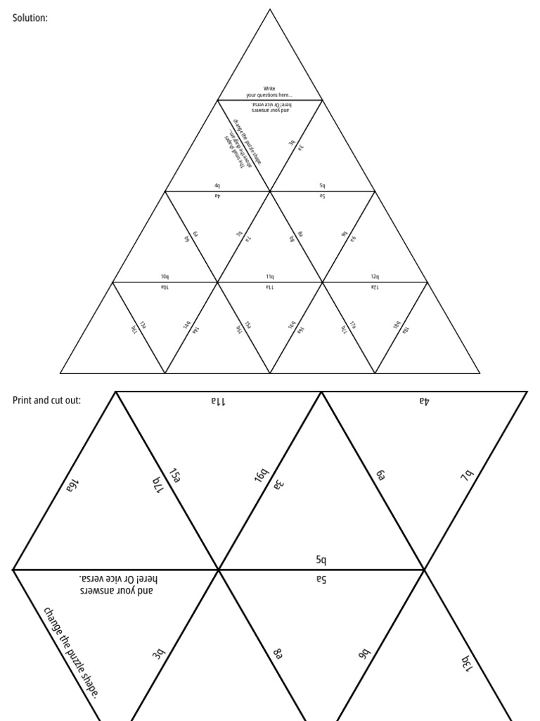Tarsia Puzzle Creation Guide | PDF