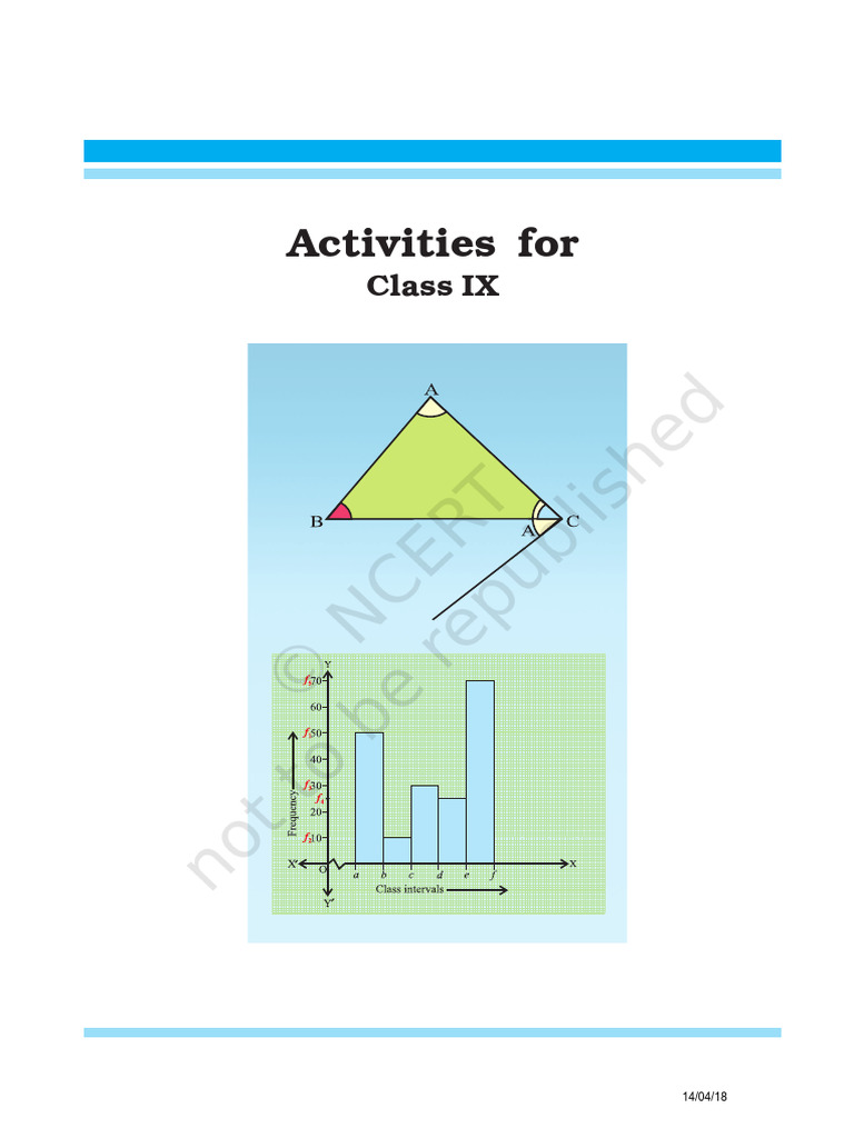 9 Maths Activity | PDF | Circle | Area