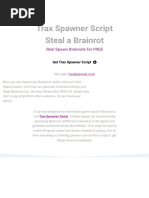 Steal a Brainrot Script for Roblox | PDF