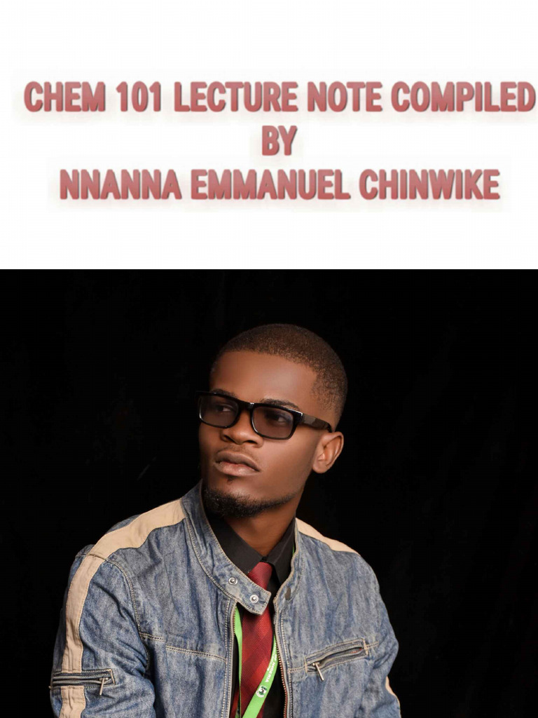 Chem 101 Lecture Material | PDF