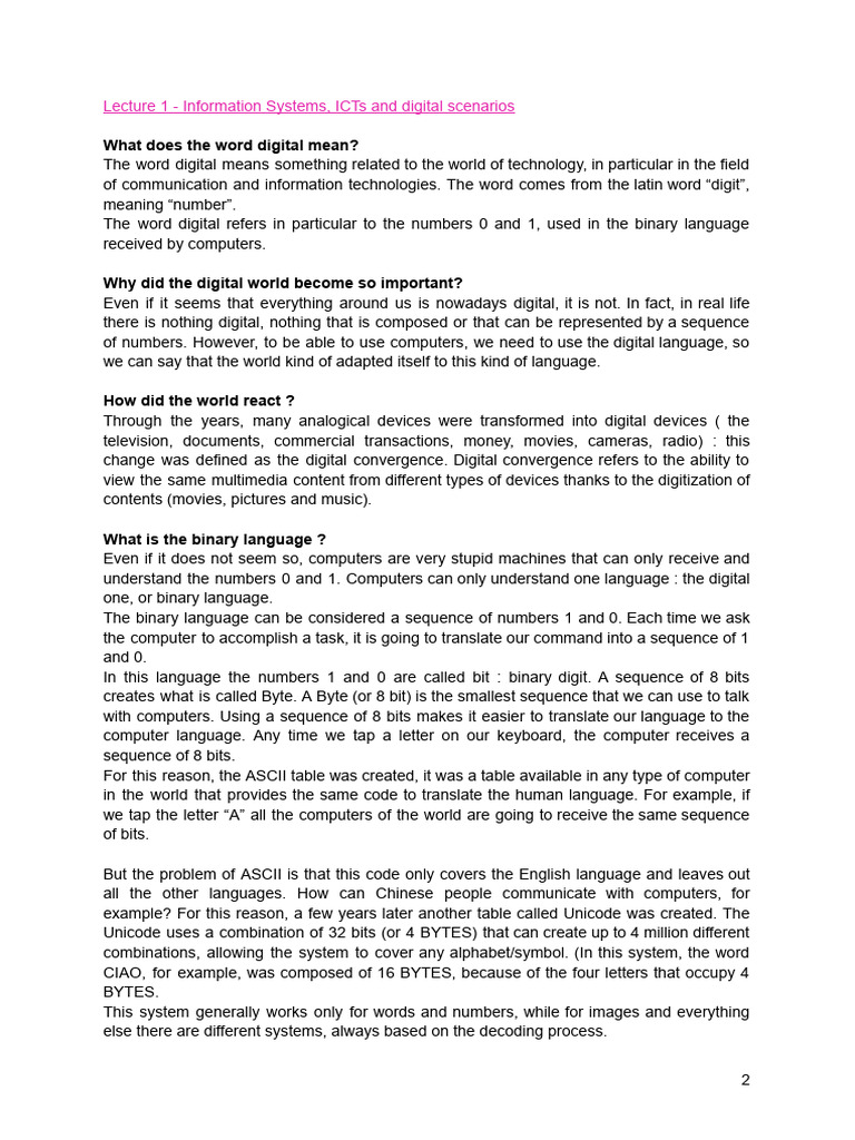 Digital Systems and Information Technology | PDF | World Wide Web ...