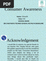 Class 10 Consumer Awareness Project | PDF | Consumer Protection | Goods
