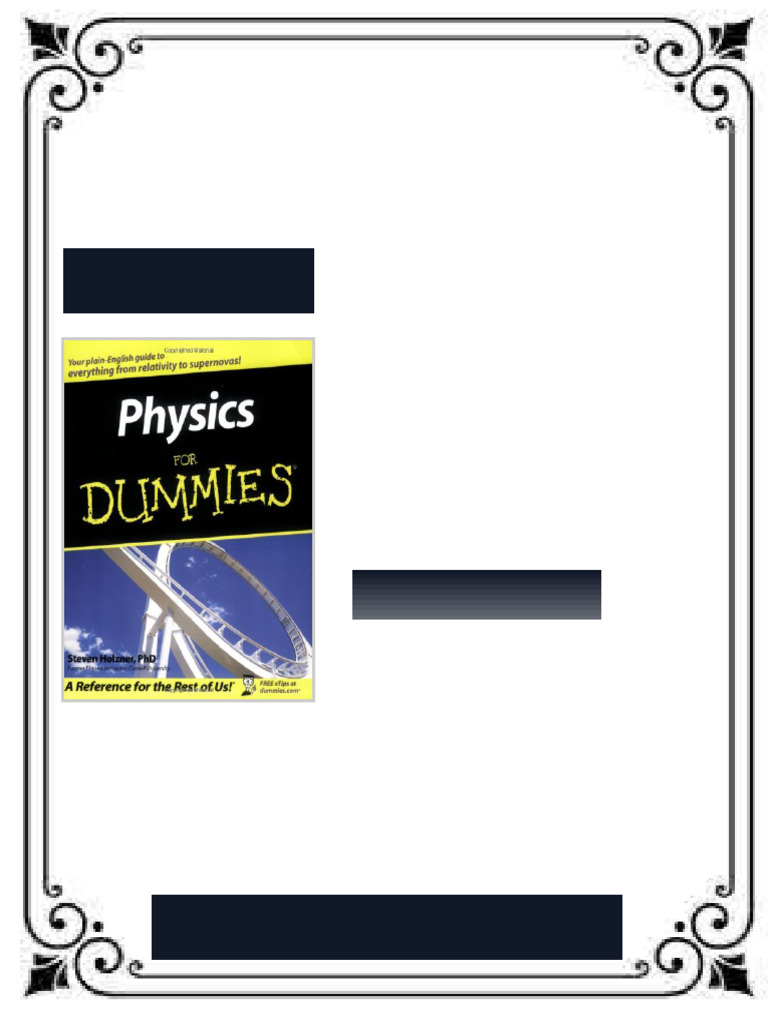 Physics for dummies 1st Edition Steve Holzner ebook premium handbook ...