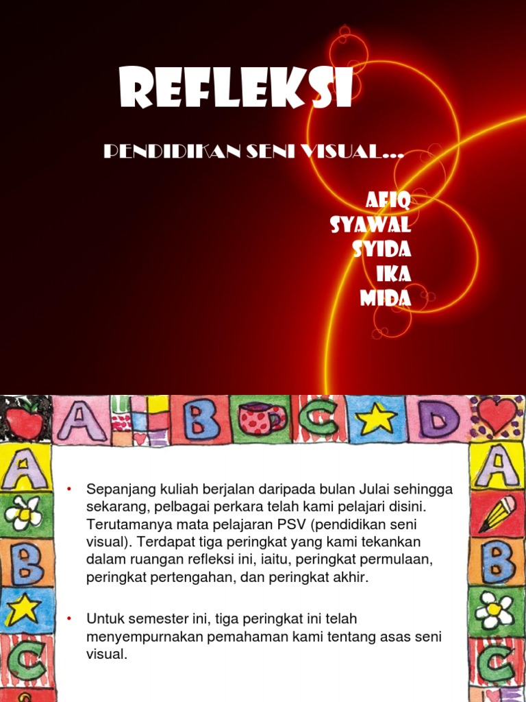 Refleksi Seni Visual | PDF