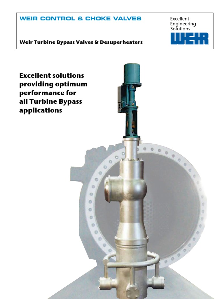 Turbine Bypass Valve | PDF | Valve | Steam