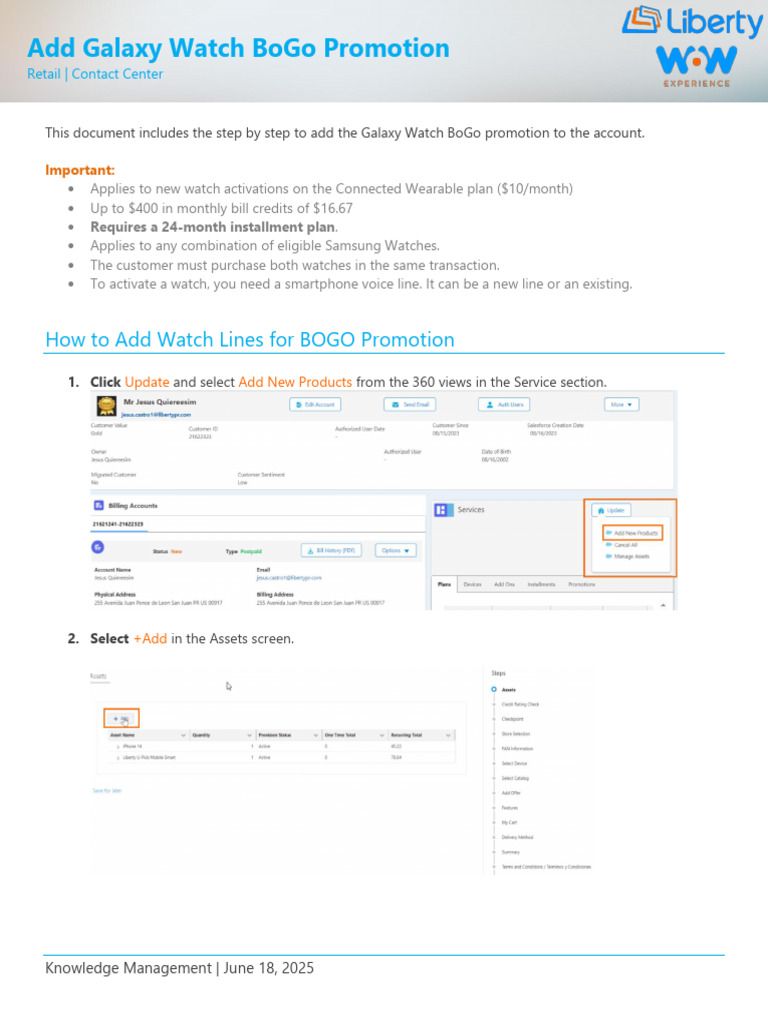 Add Galaxy Watch BOGO Promotion Guide | PDF | Information Appliances ...