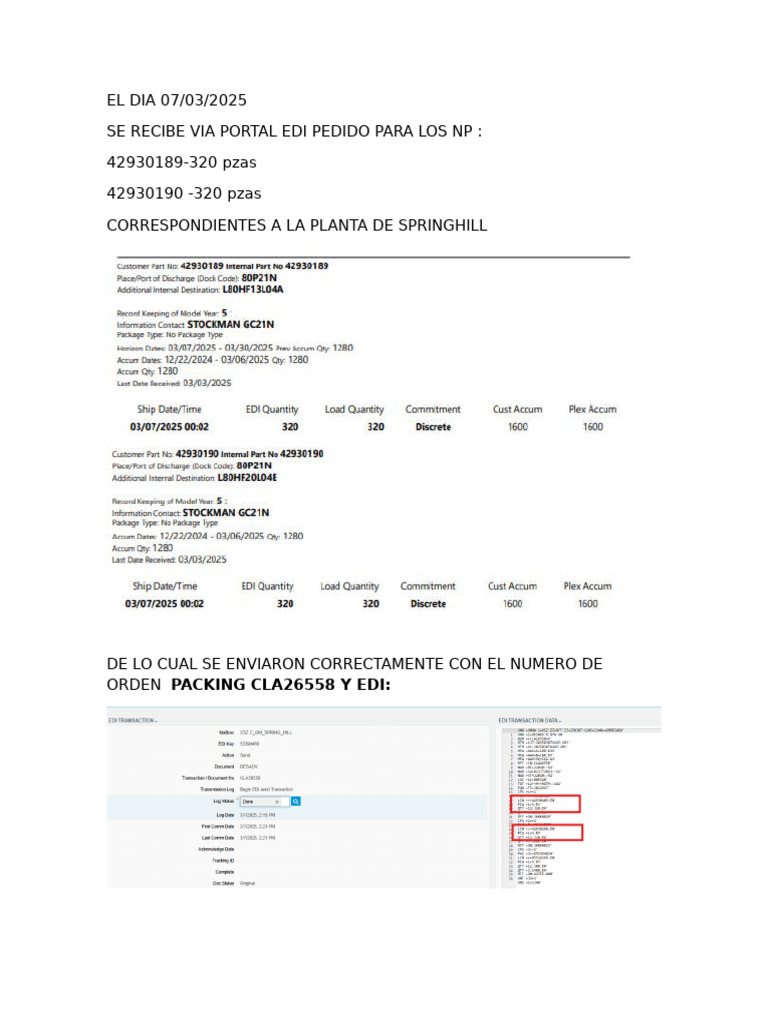 Cobro Expeditado Springhill | PDF
