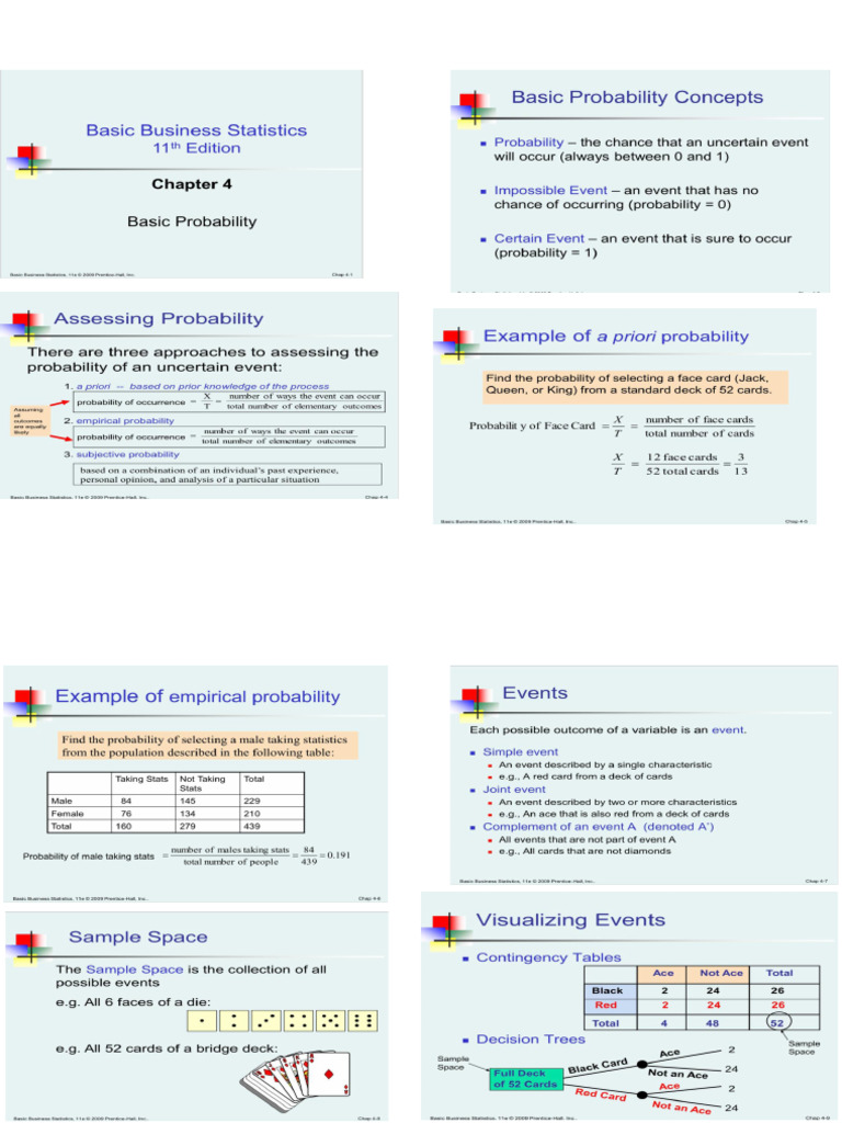Statistic Chapter 4 | PDF
