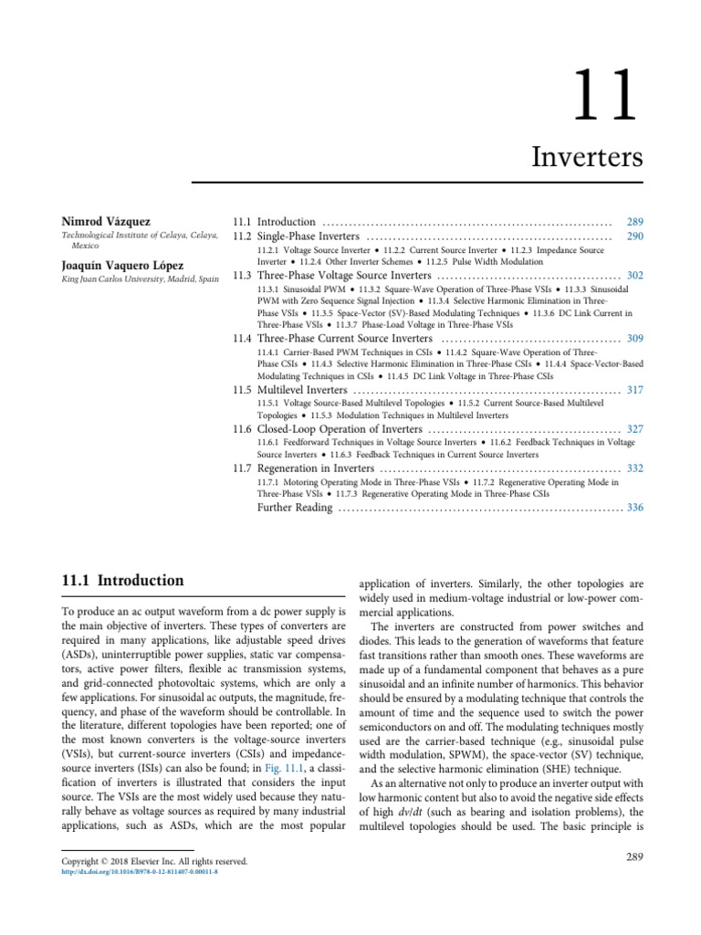 Inverters | PDF | Power Inverter | Direct Current