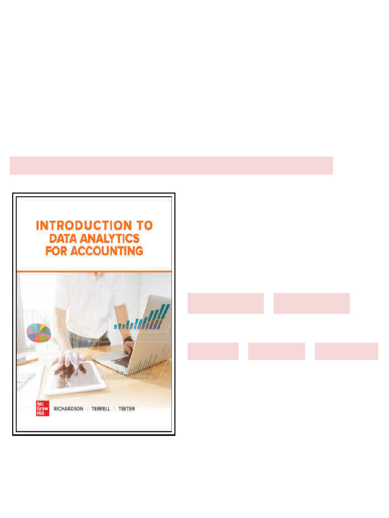 Solution Manual for Introduction to Data Analytics for Accounting, 1st Edition, Vernon ...
