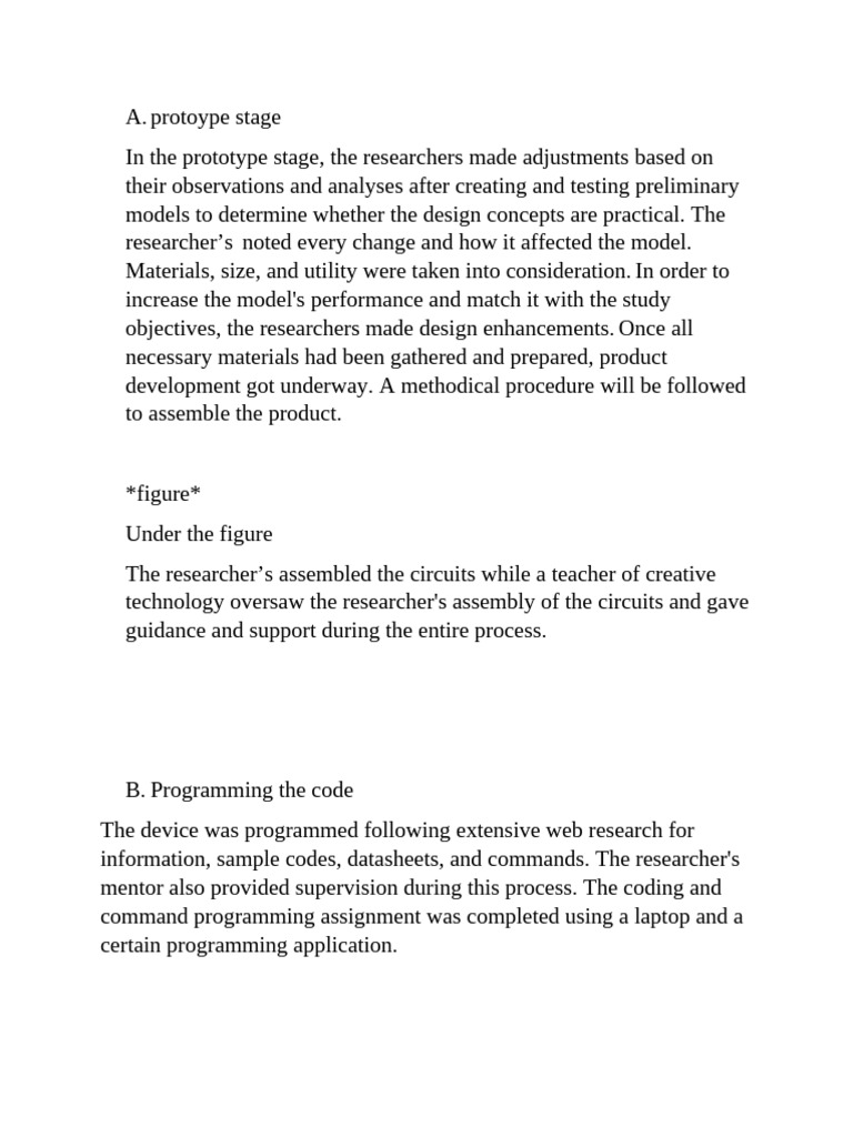Protoype Stage | PDF