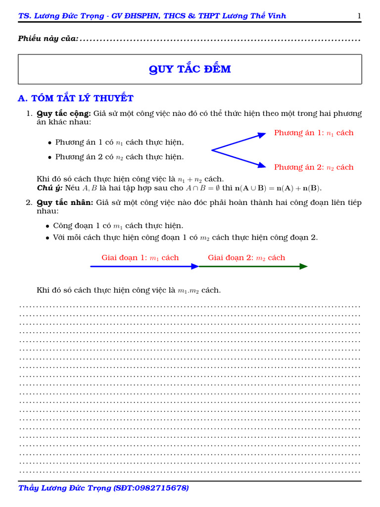 Quy Tac Dem | PDF