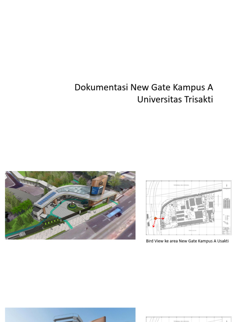 Dokumentasi New Gate Kampus A Universitas Trisakti | PDF