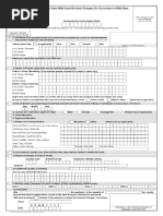 PAN Card Application and Correction Form | PDF | Applications Of ...