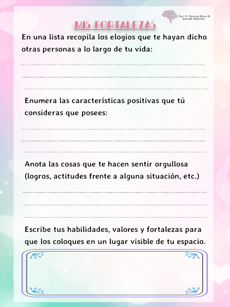 Mis Fortalezas | PDF