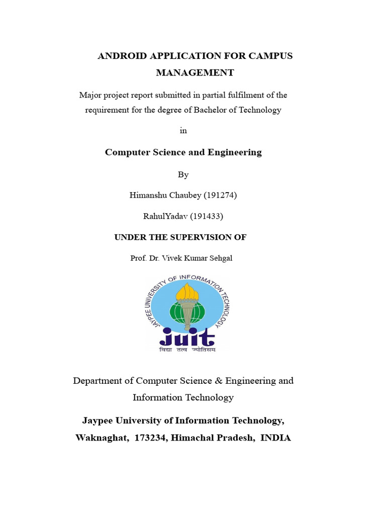 Android College Management App Overview | PDF | Mobile App | Software ...