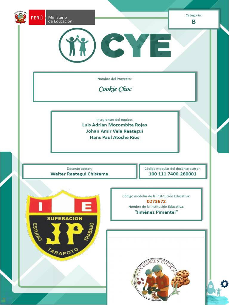 Galletas Saludables: Proyecto ChocoNova | PDF | Producto (Negocio ...