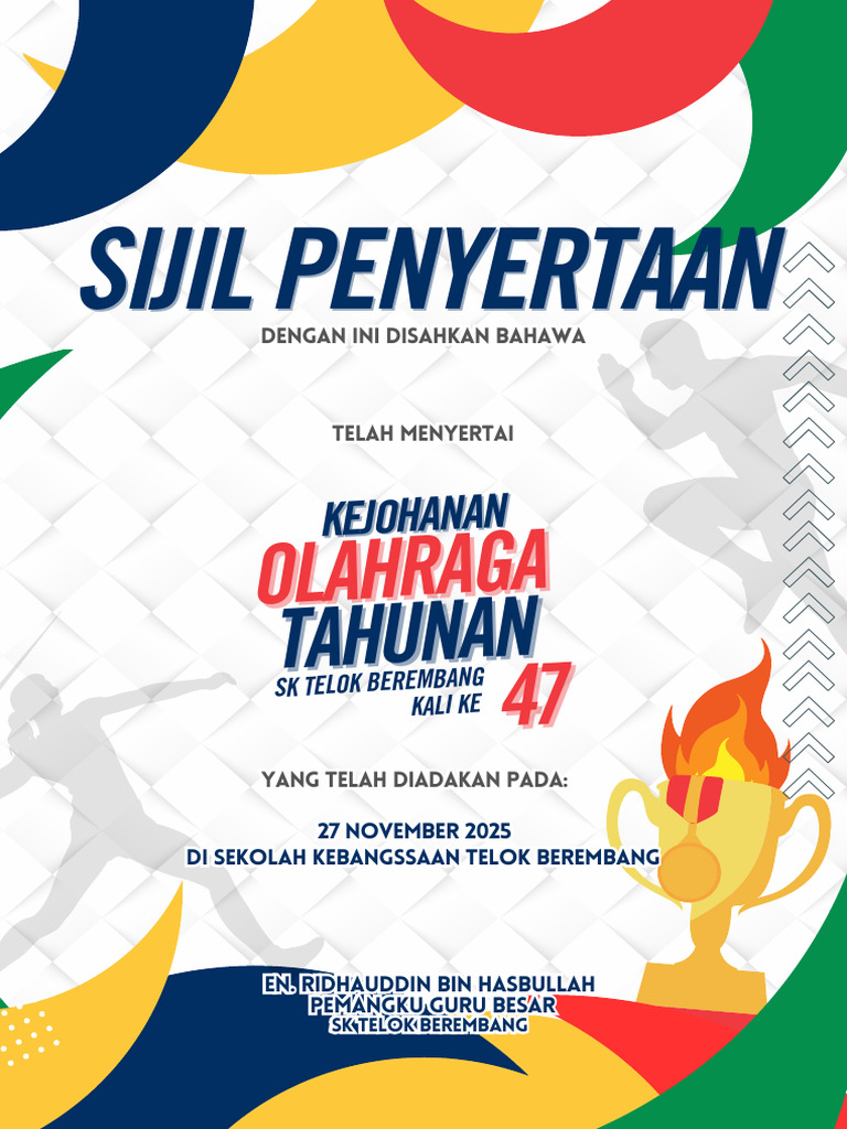 SIJIL KEJOHANAN | PDF