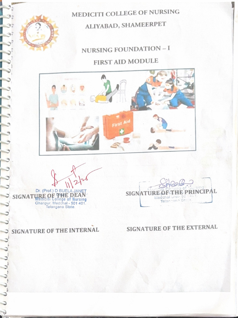 First Aid Module Part-1 | PDF