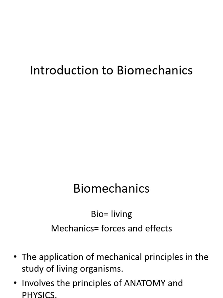 Understanding Biomechanics Basics | PDF | Kinematics | Rotation