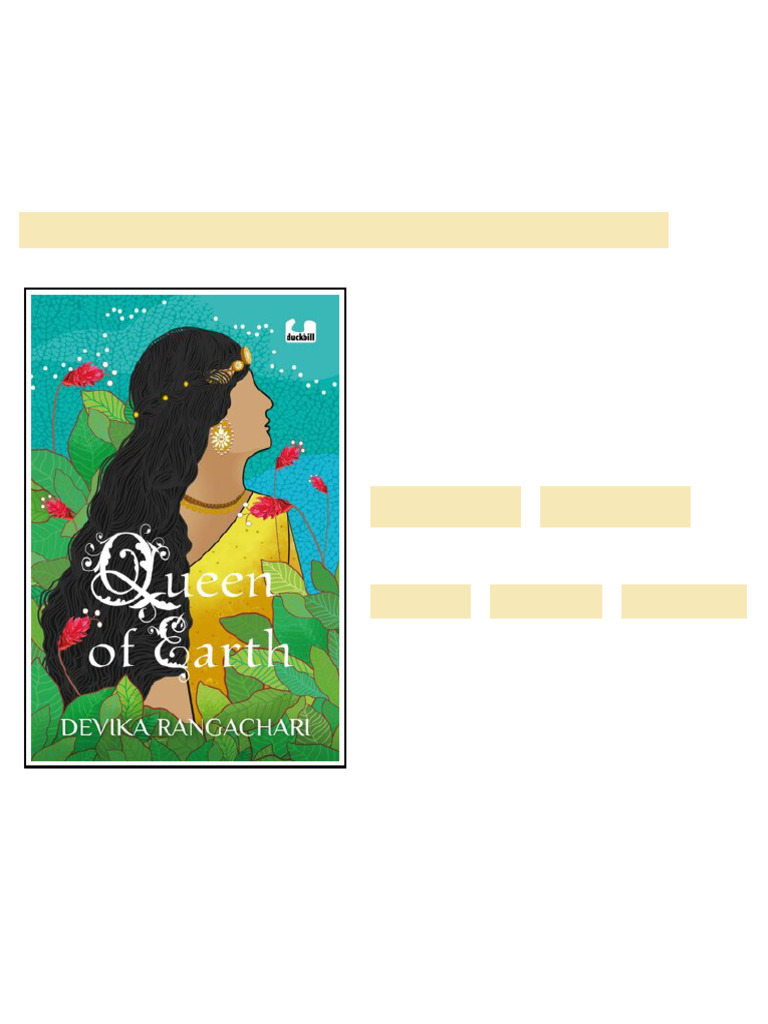 Queen Of The Earth Devika Rangachari ebook direct download | PDF