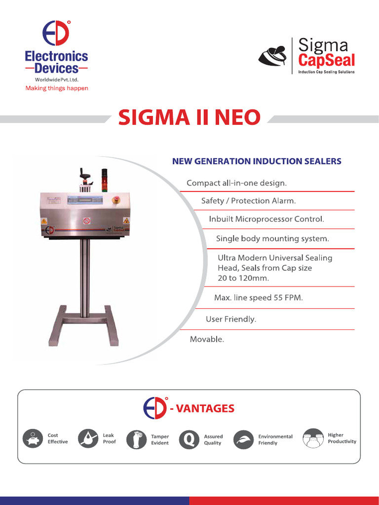 Sigma II NEO Catalogue | PDF