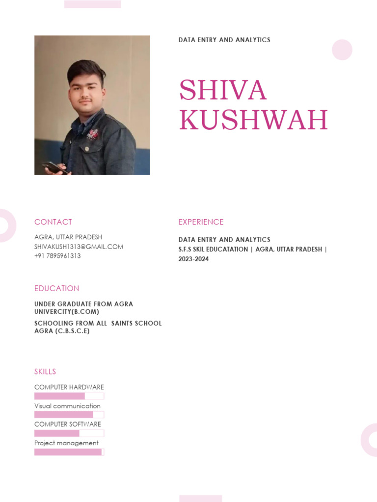 Shiva CV 1 | PDF