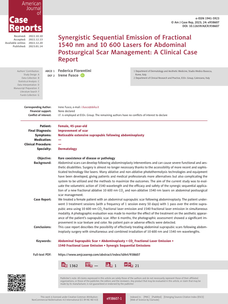 Synergistic Sequential Emission of Fractional 1540 NM and 10 600 Lasers ...