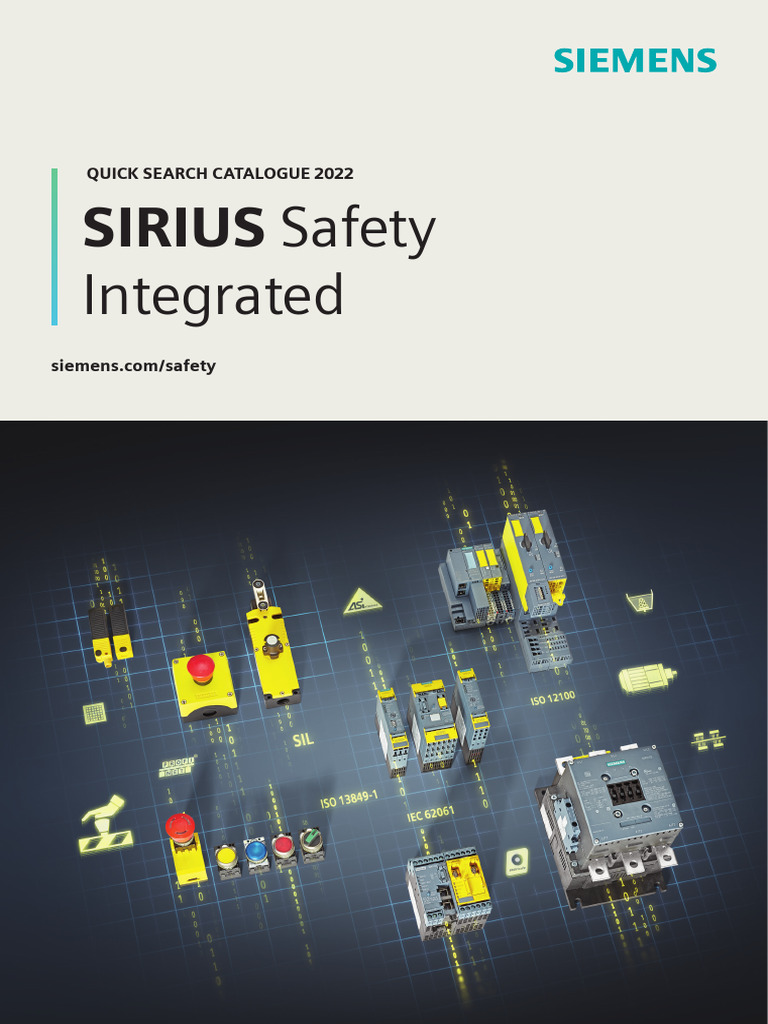 SIRIUS Safety Integrated Catalogue 2022 | PDF | Direct Current | Relay