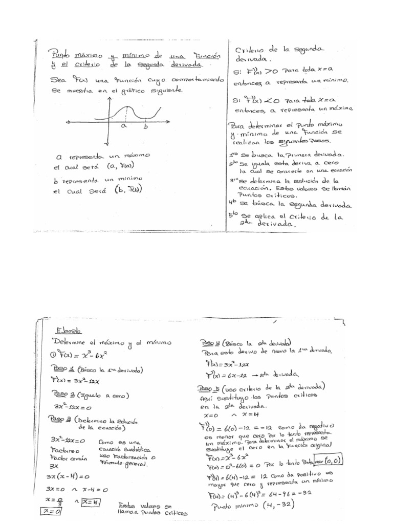 Maximo y Minimo (1) | PDF