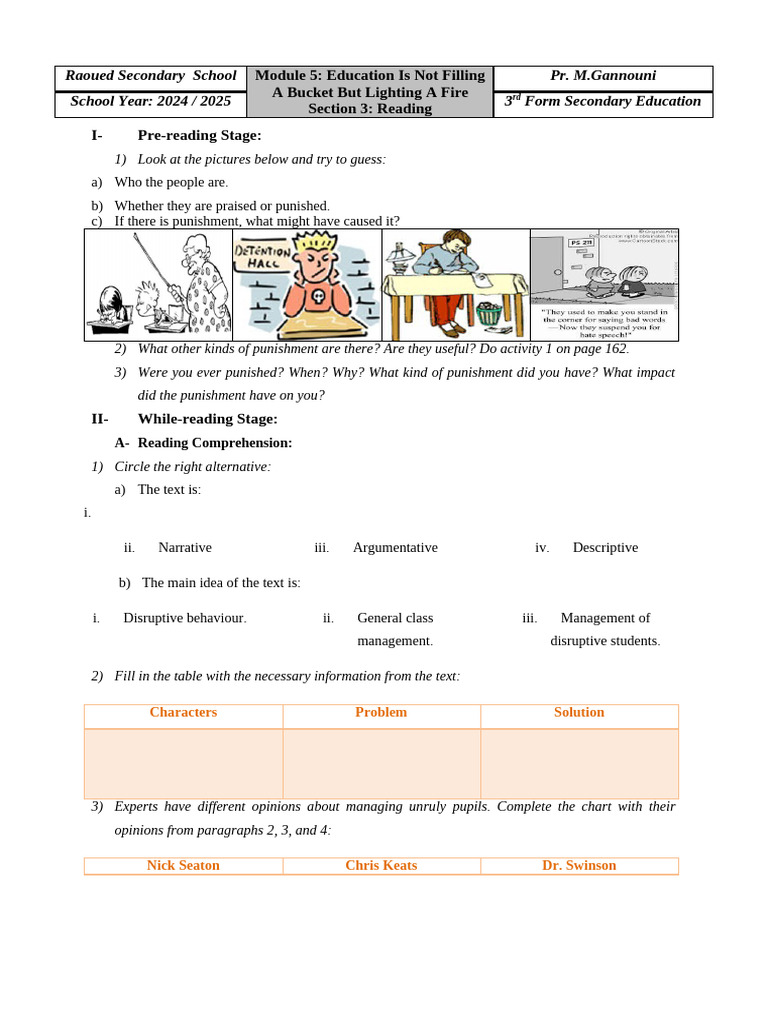 Section 3 module 5 3rd year | PDF | Linguistics | Human Communication