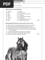 Black Beauty Questions 1st Term | PDF | Black Beauty