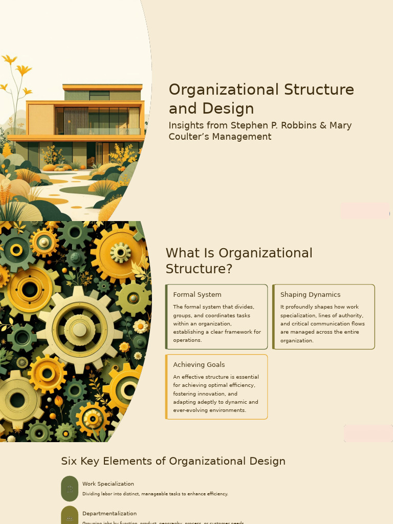 Organizational Structure and Design | PDF | Organizational Structure ...