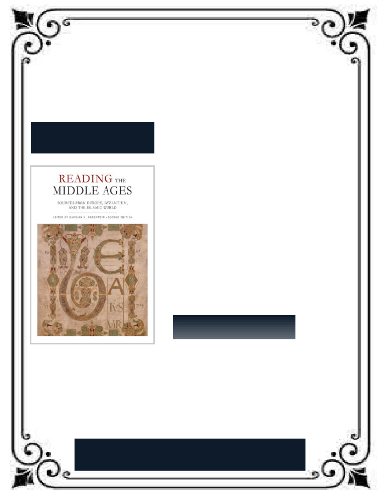 Reading the Middle Ages sources from Europe Byzantium and the Islamic ...